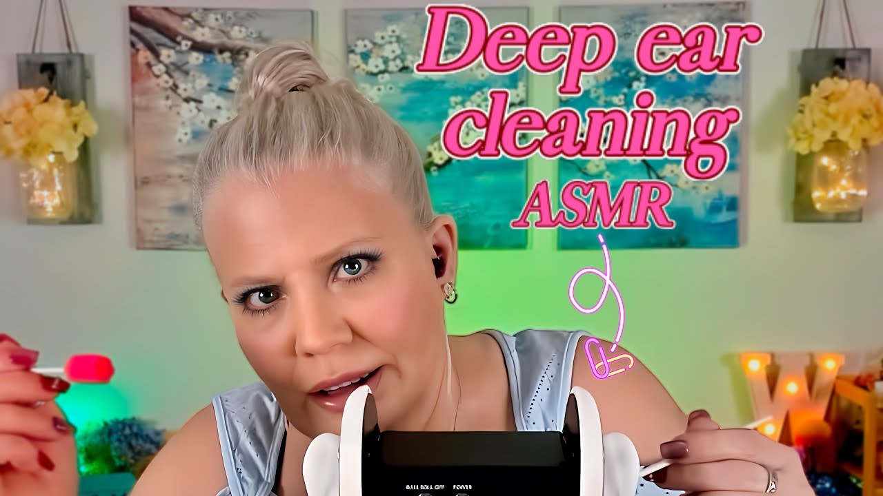 ASMR Deep Ear Cleaning & Tingly Whispers 😴 - YouTube