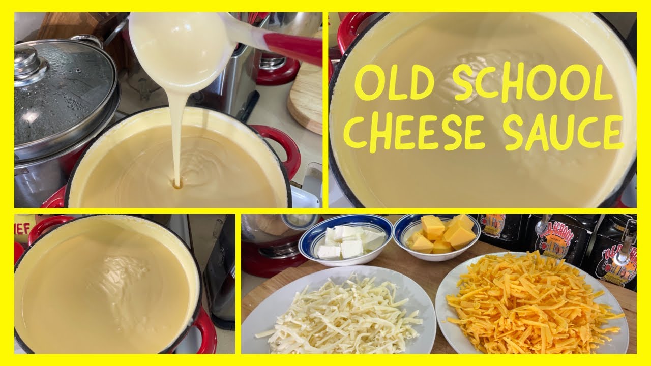 OLD SCHOOL CHEESE 🧀 SAUCE The Most Important Ingredient For Your Mac ...