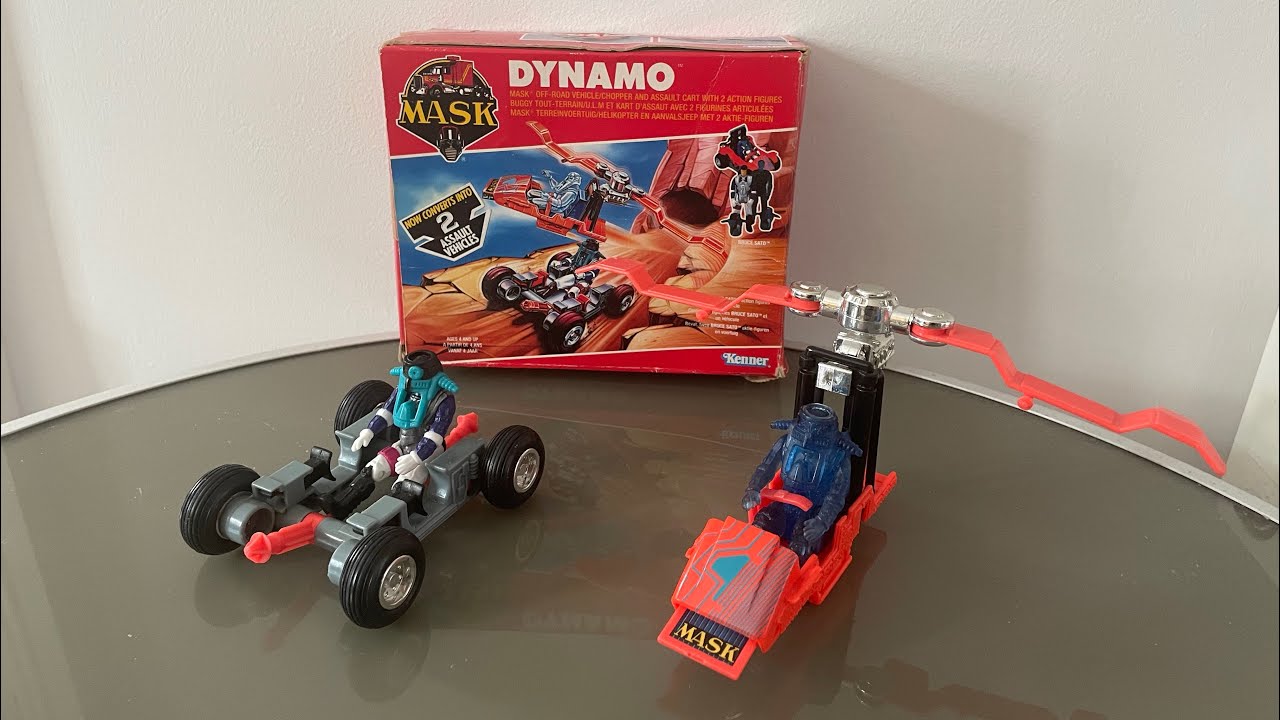 MASK Dynamo (1987) Transformation Video (Part 2) - YouTube