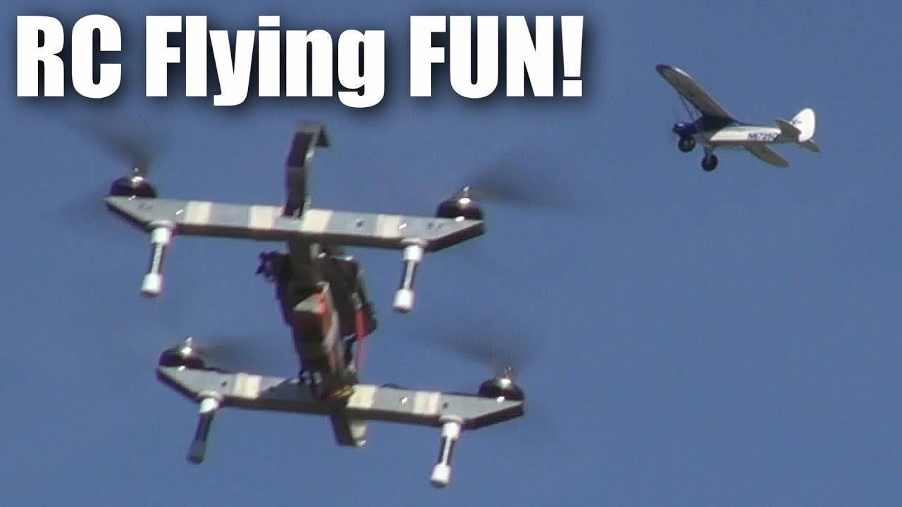 Fun with RC planes on a beautiful Sunday - YouTube
