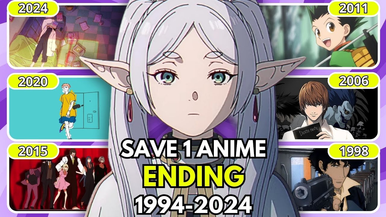 SAVE ONE ANIME ENDING From Every Year🔥[2024 - 2000] | Which Anime ...
