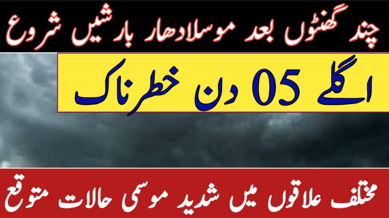 Pakistan Weather Report 10 March |Pakistan Weather Forecast | Weather ...