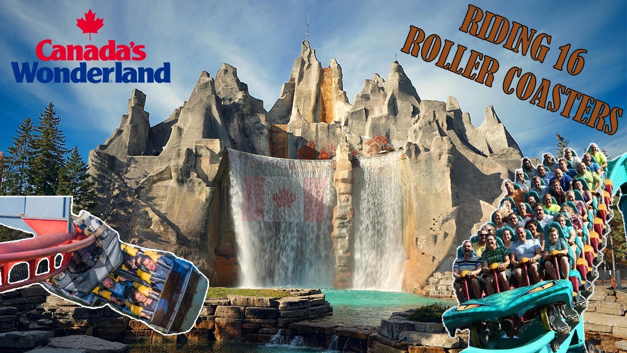 Riding Every Coaster At Canada's Wonderland in 4 Hours - YouTube