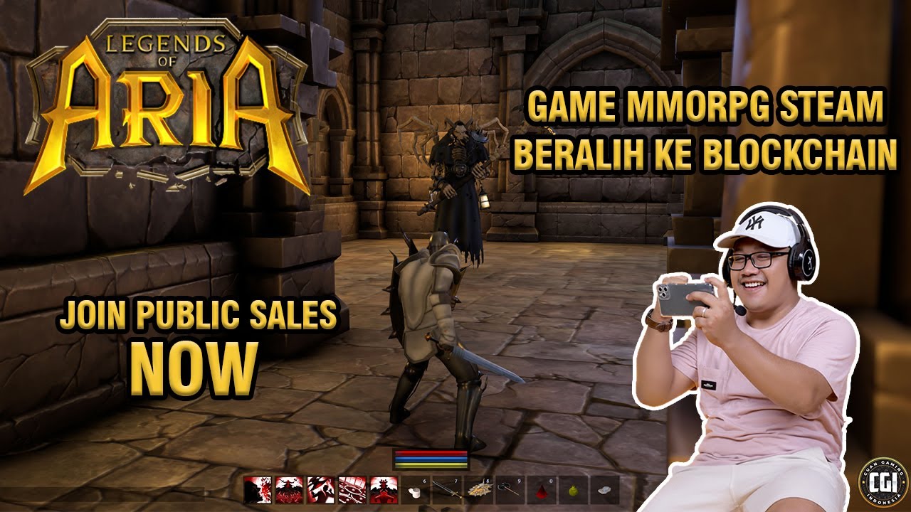GAME STEAM MMORPG LEGENDS OF ARIA KINI HADIR DI JARINGAN BLOCKCHAIN 😱 ...