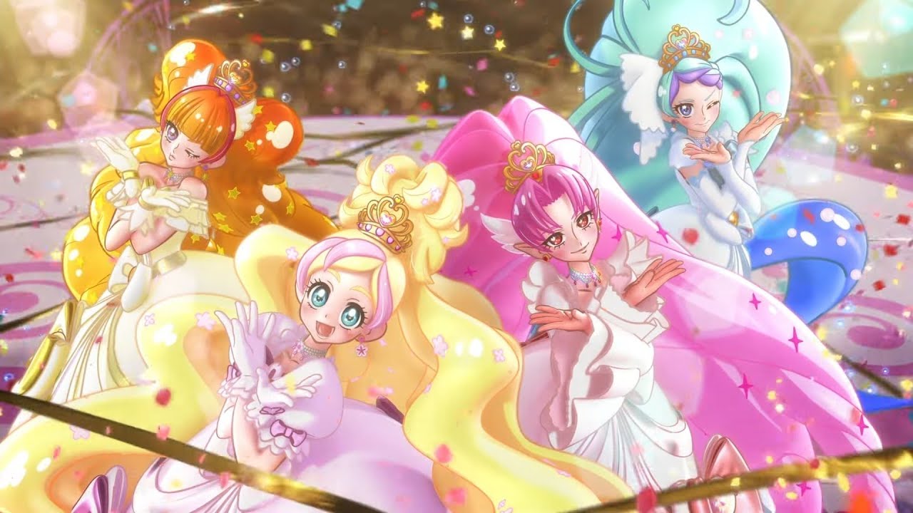 [1080p] Go! Princess Precure! ED2 (Ver. Dress Creditless) - YouTube