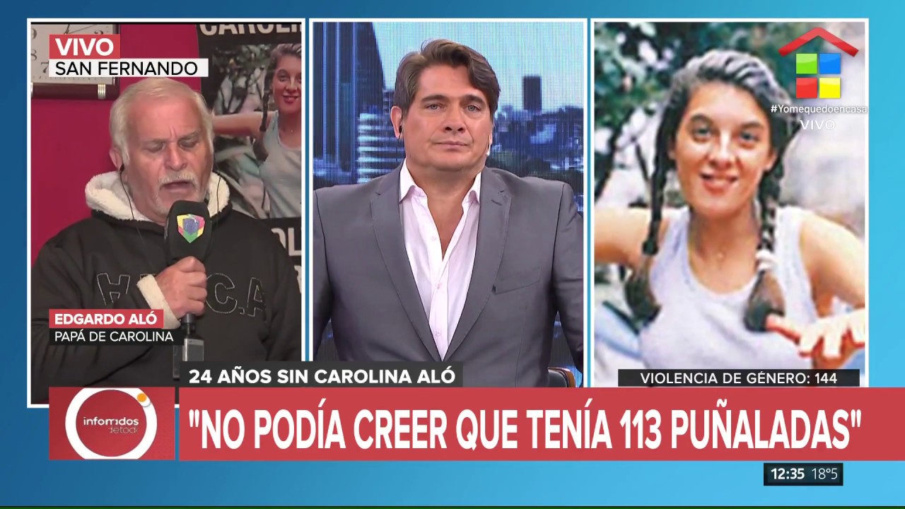Se cumplen 24 años del femicidio de Carolina Aló - YouTube