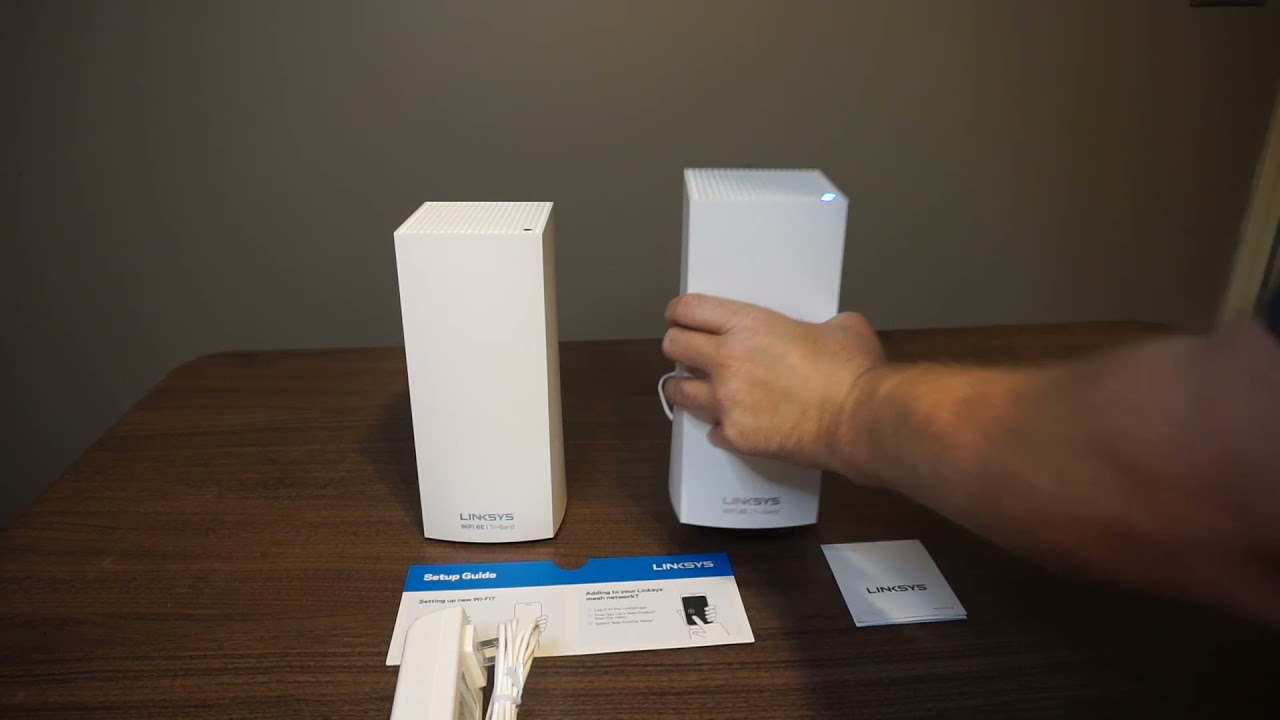 Linksys Velop 6E Tri-Band Unboxing and Setup Video - YouTube