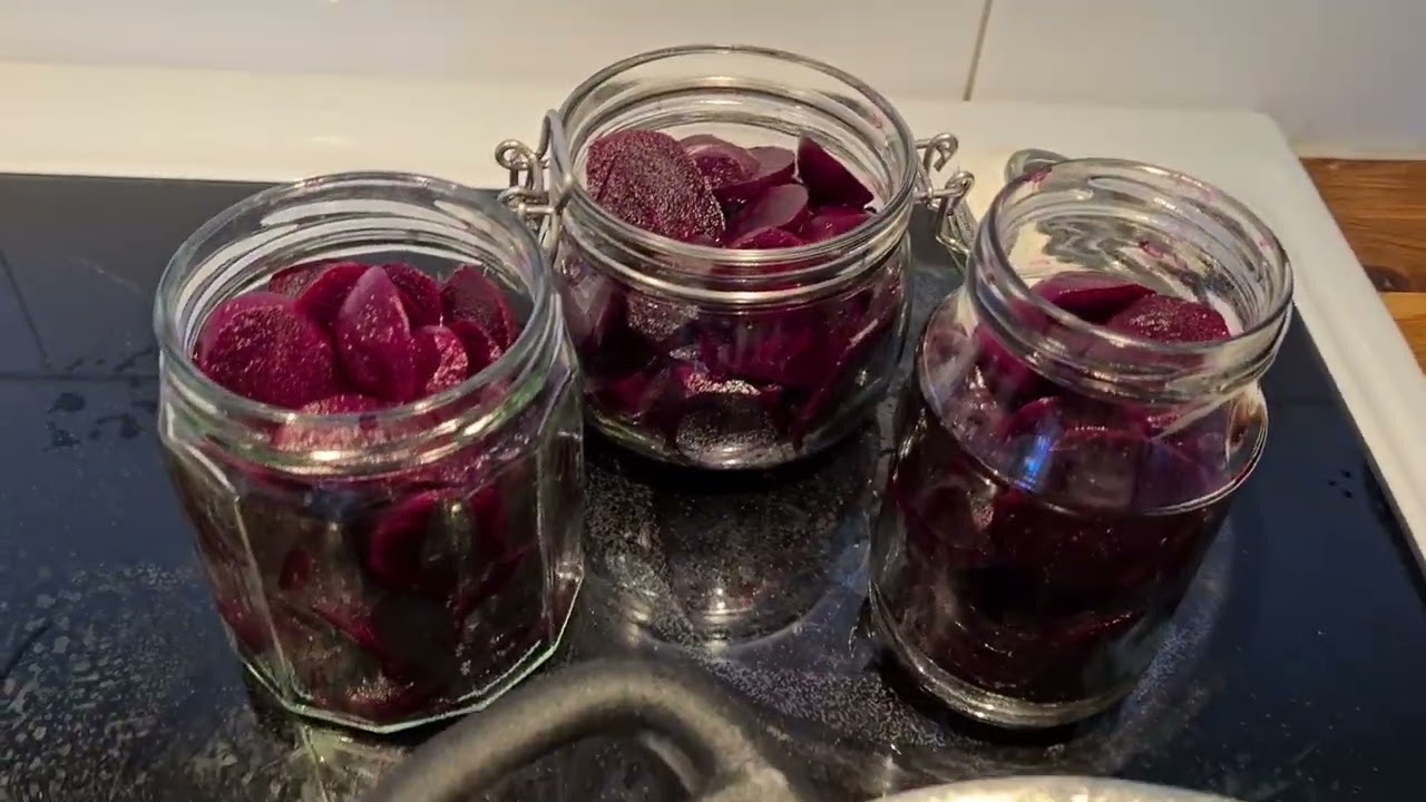 How to pickle red beets - YouTube