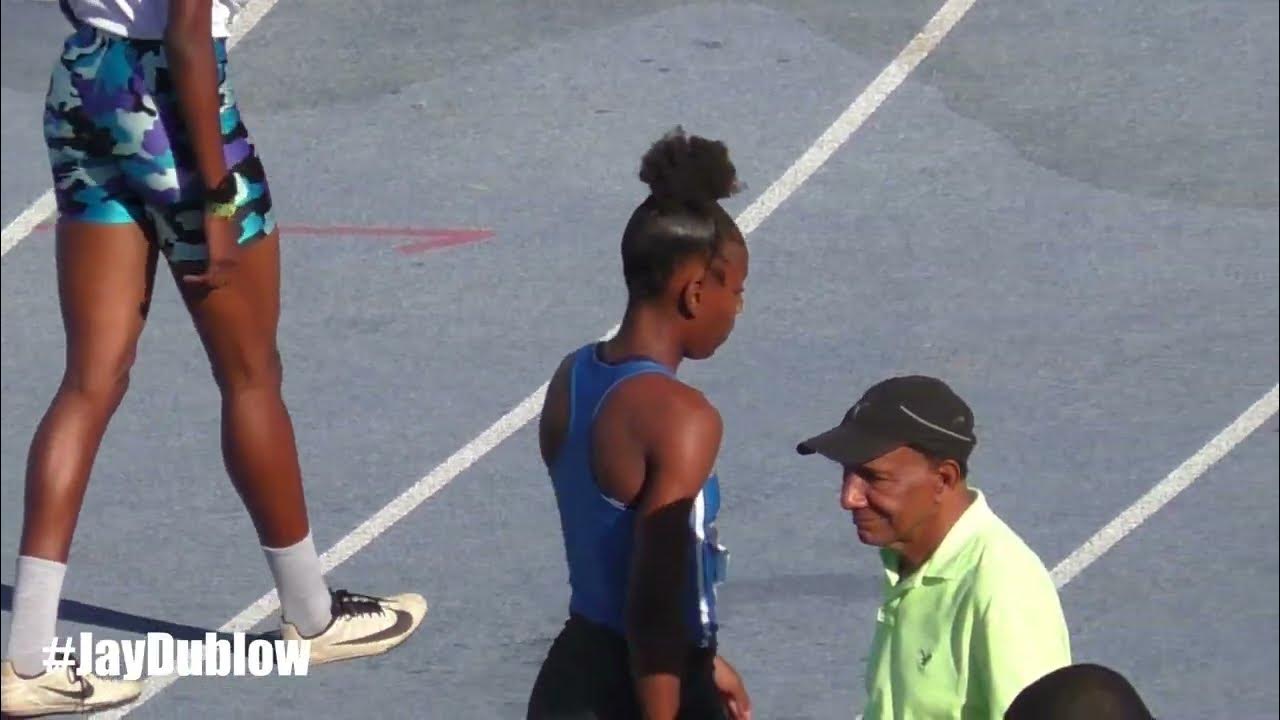 Alana Reid | Girls 200m U20 FINAL | Jamaica Carifta Trials 2023 - YouTube