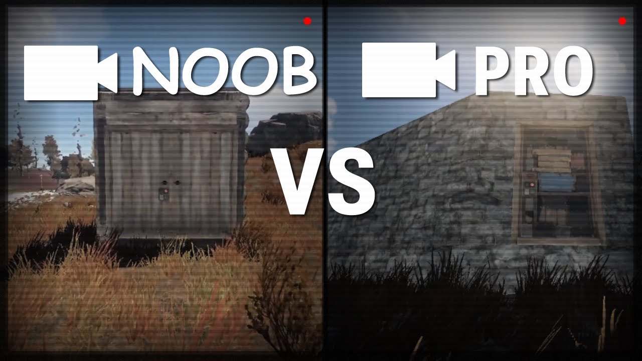 Noob V Pro Starter Base [Rust Edition] - YouTube