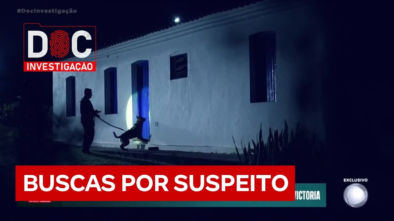 Cães farejadores indicam suspeito no caso Victoria Natalini - YouTube