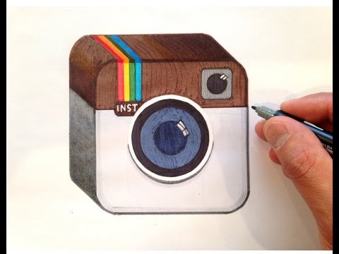 How to Draw the Instagram Logo in 3D