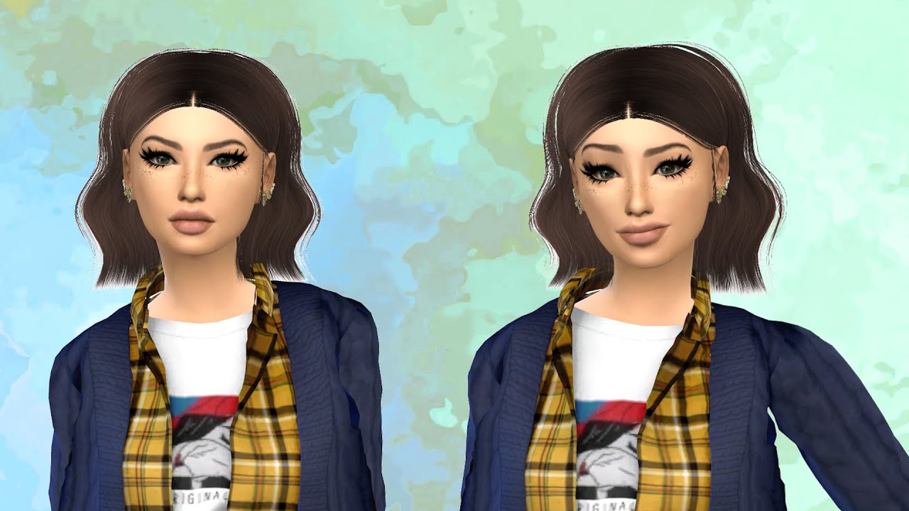 The Sims 4 | CREATE A SIM | + CC LINKS - YouTube