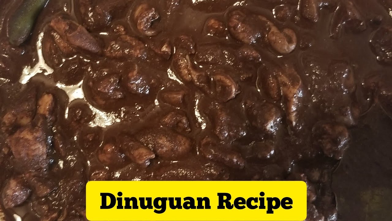 Dinuguan Recipe | Quick and Easy to Follow | GC Clips Version - YouTube