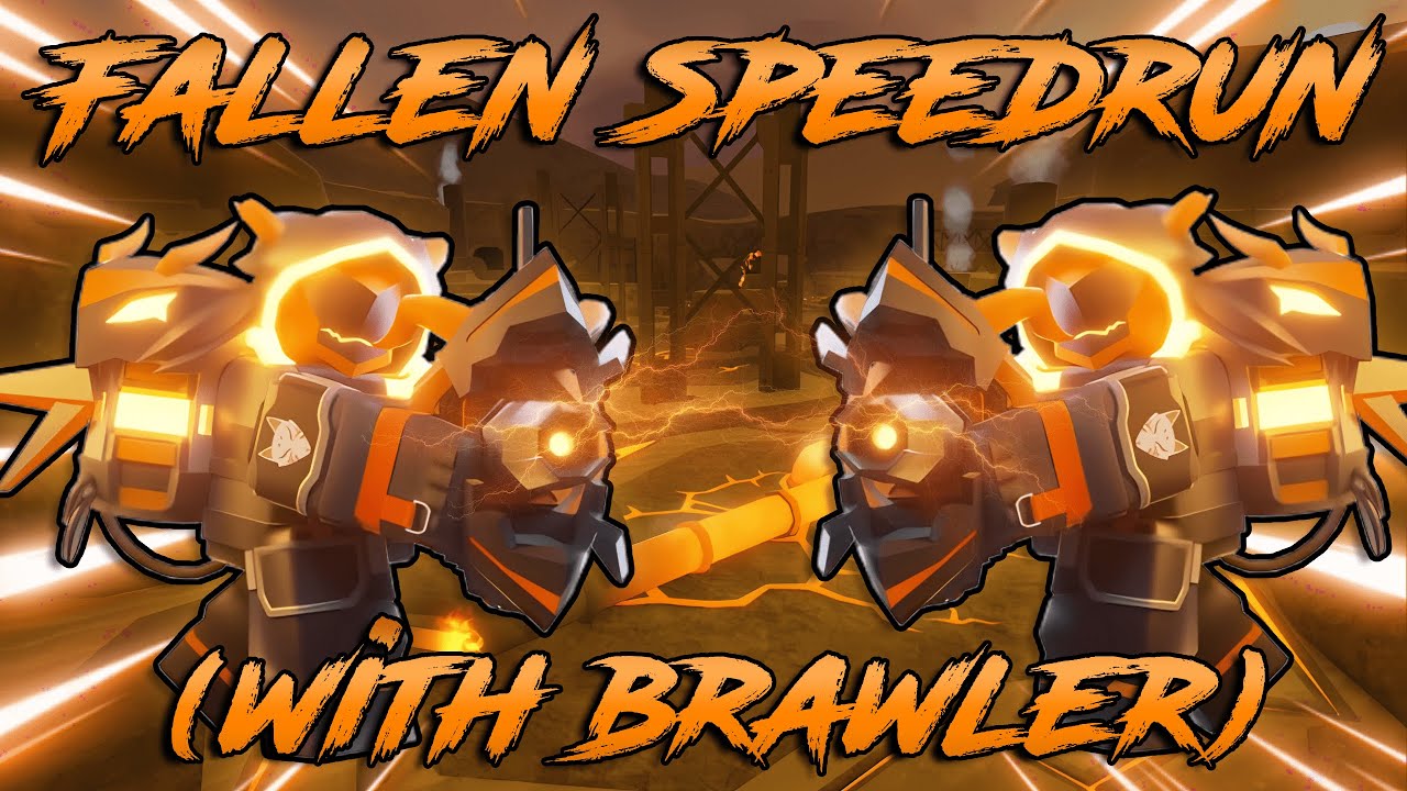Triumph Fallen Speedrun With Accelerator & Brawler | Roblox TDS - YouTube