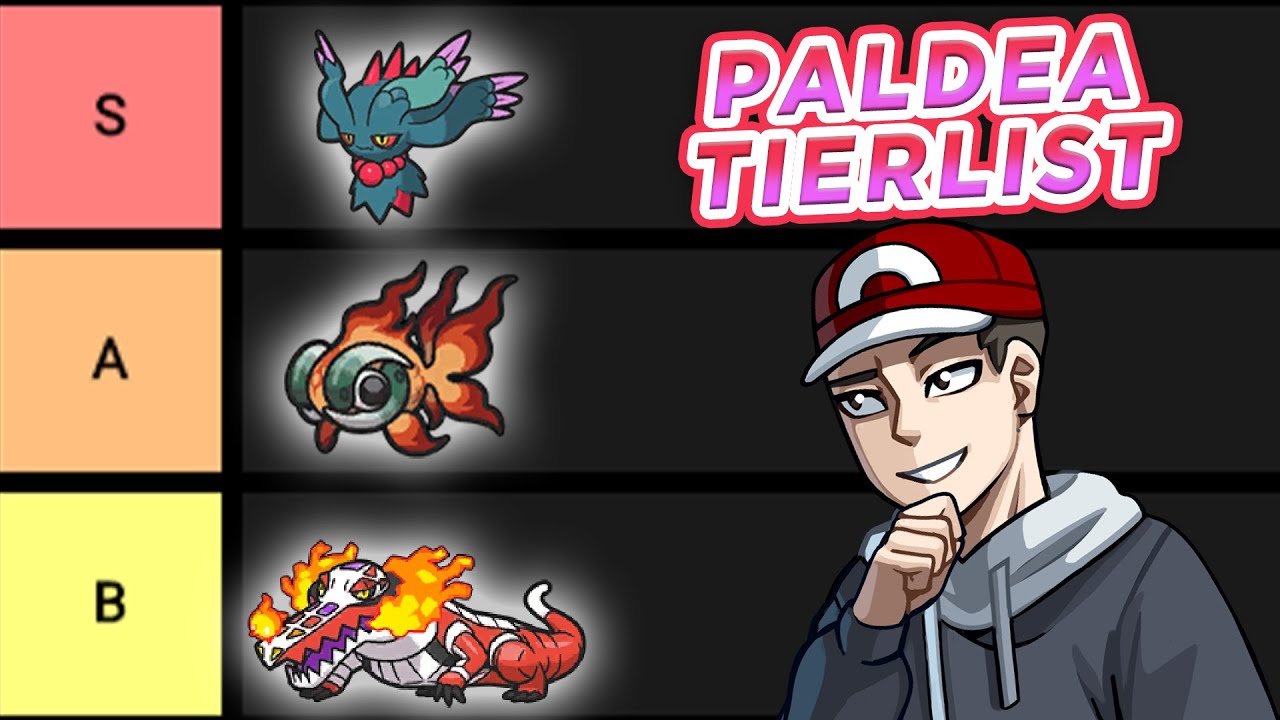 Draft League Pokemon Player Ranks Every Paldea Pokemon - YouTube