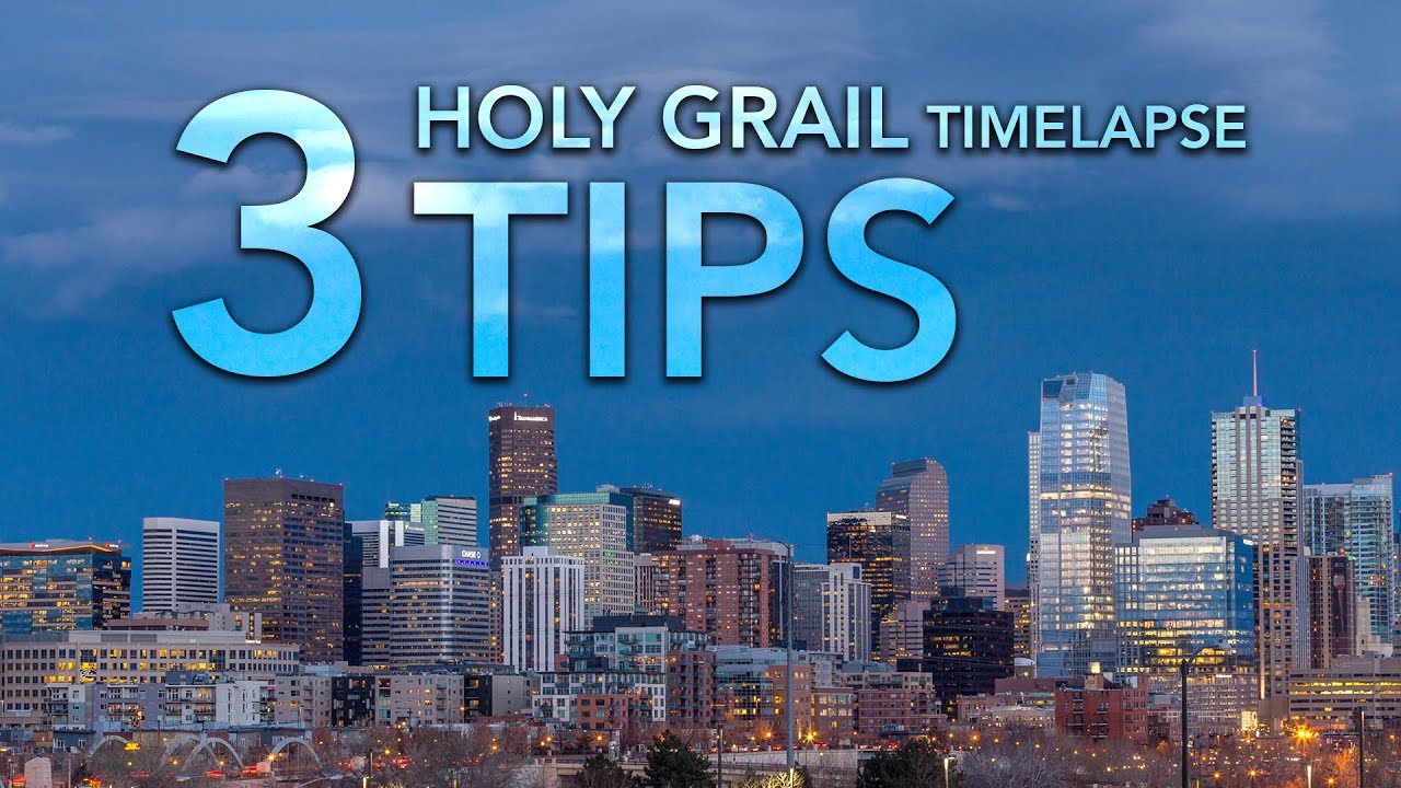 3 HOLY GRAIL TIMELAPSE TIPS - YouTube