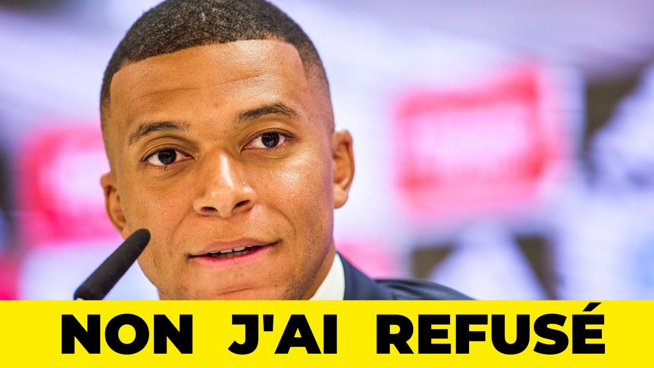 Kylian Mbappé: POURQUOI J'AI TOUT REFUSER POUR REAL MADRID #france # ...