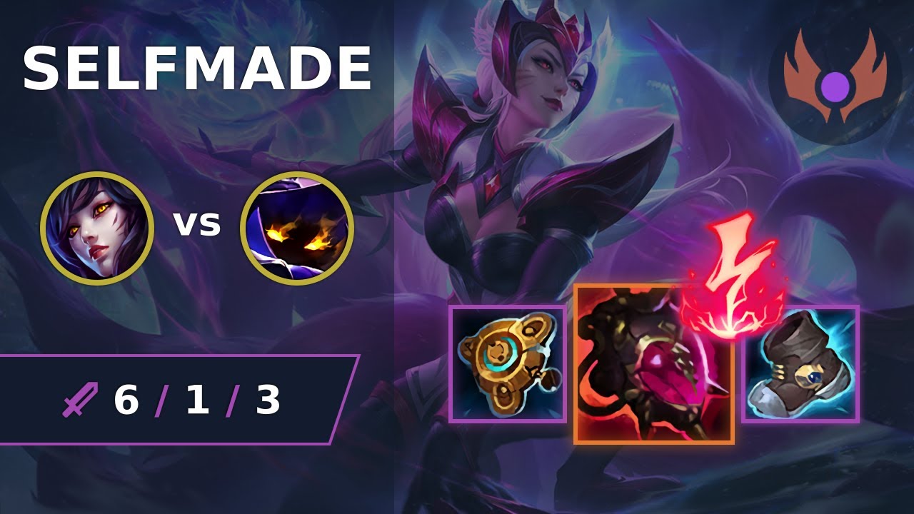 [ Selfmade ] Ahri MID vs Veigar | EUW MASTER | LOL Season 2024 - YouTube