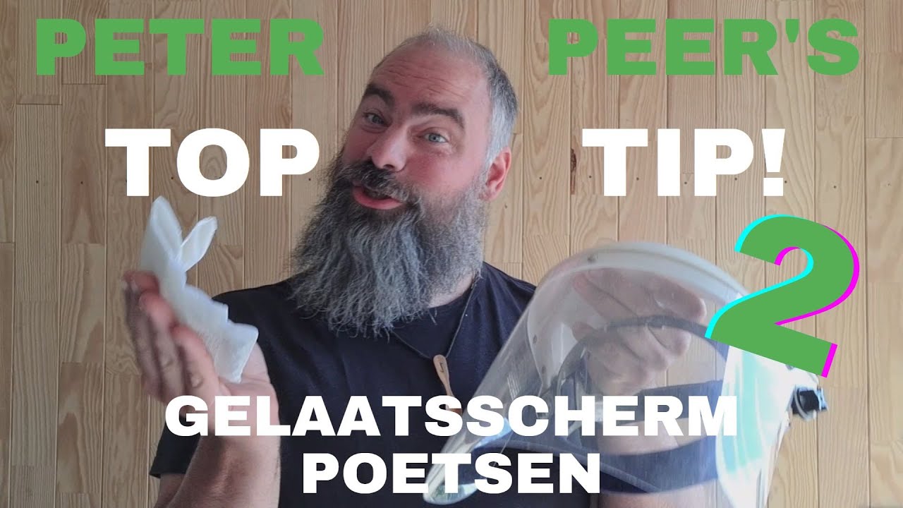 Gelaatsscherm Poetsen | Peter Peer Top Tip 2 | Houtdraaien en ...