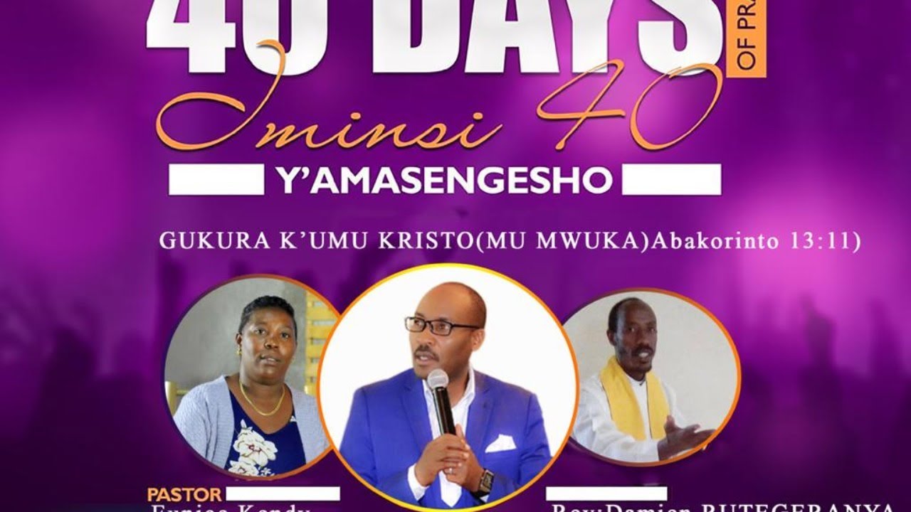 IGITARAMO FRANK& MUSABWA'''(40 DAYS OF PRAYERS) - YouTube