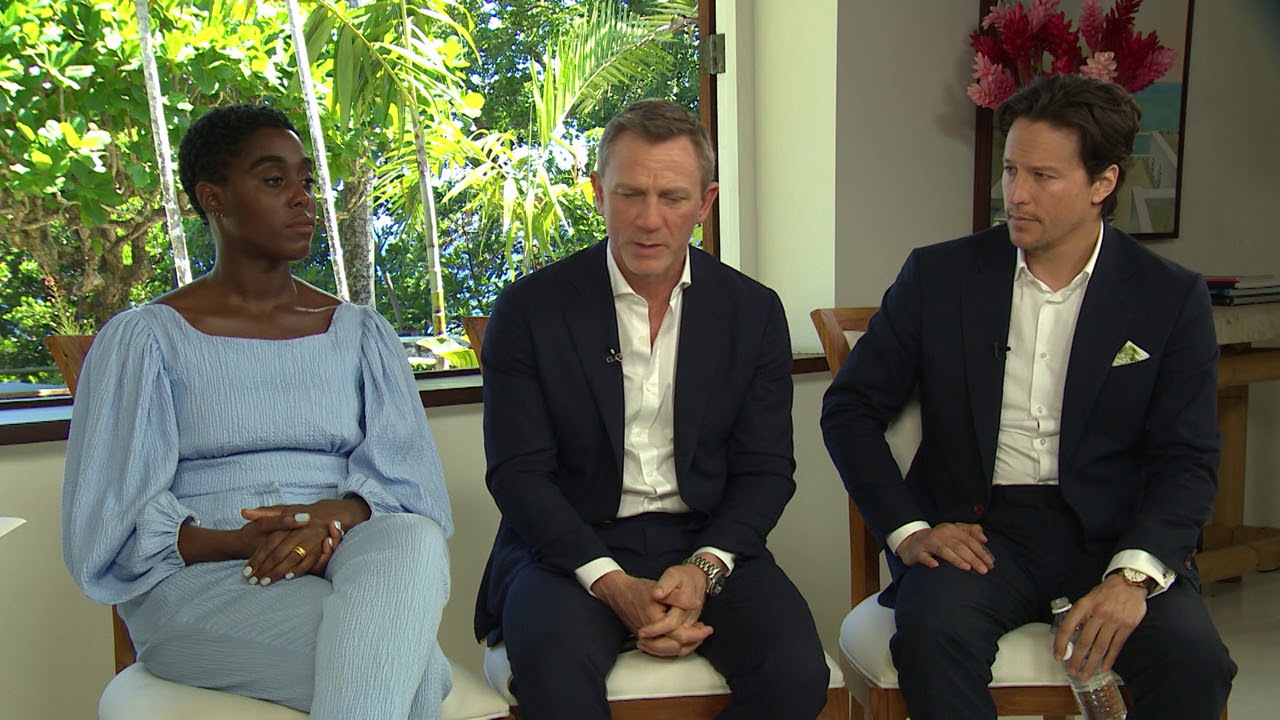 Daniel Craig and Leshana Lynch and Cary Joji Fukanaga BOND 25 - YouTube