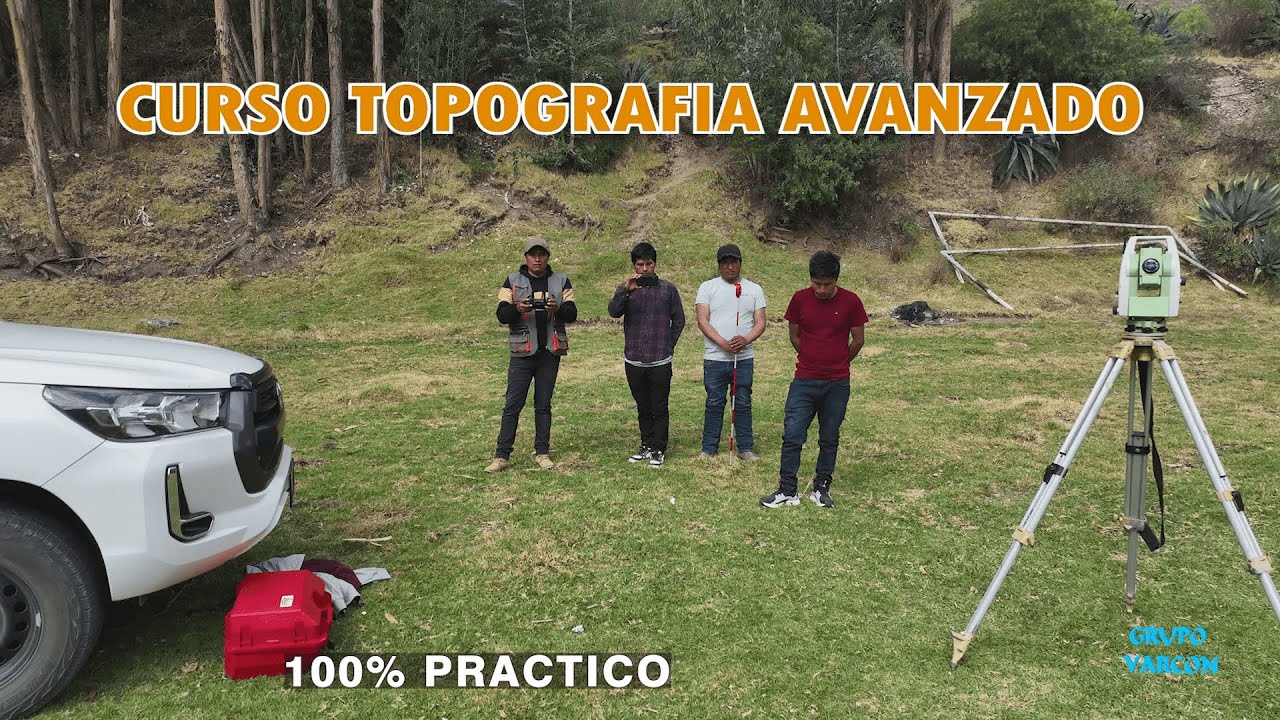 CURSO DE TOPOGRAFIA 100% PRACTICO. - YouTube