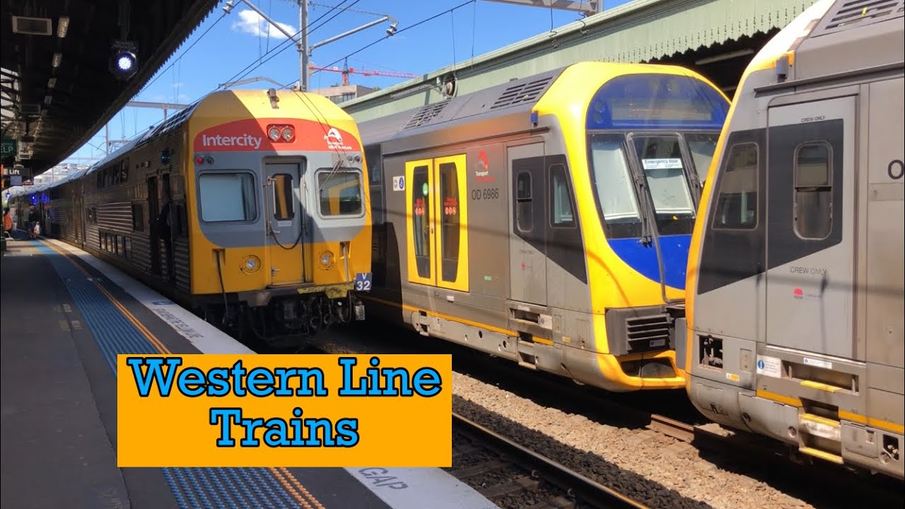 Sydney Trains Video #59 - Trains in Western Sydney - YouTube