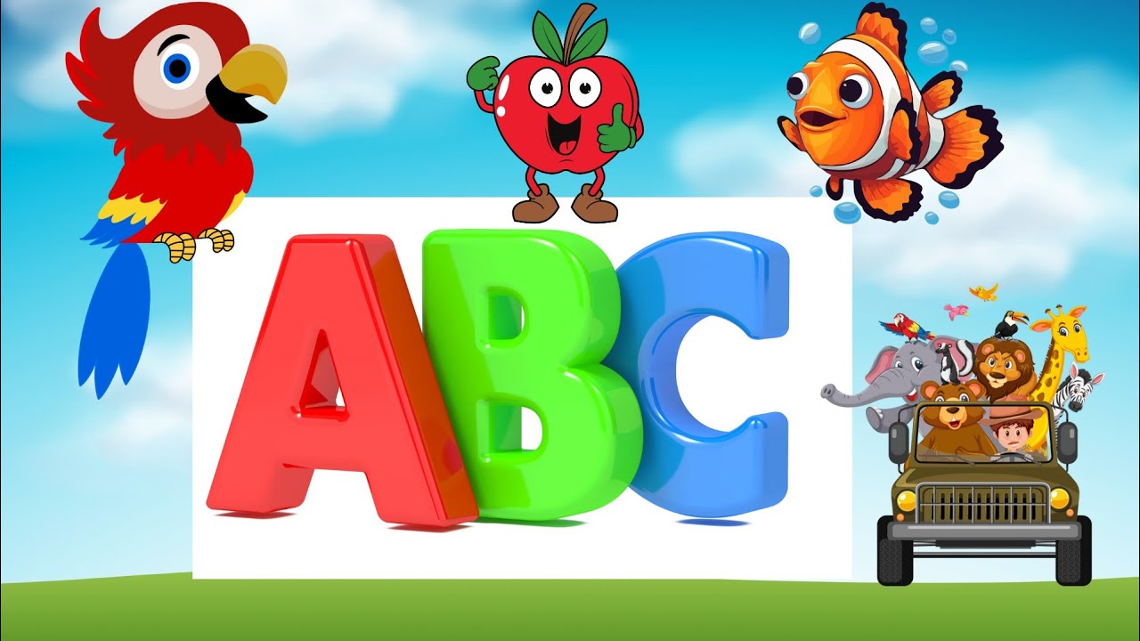 Abc phonics song for toddlers/ Nursery rhymes kids songs/Alphabet songs ...