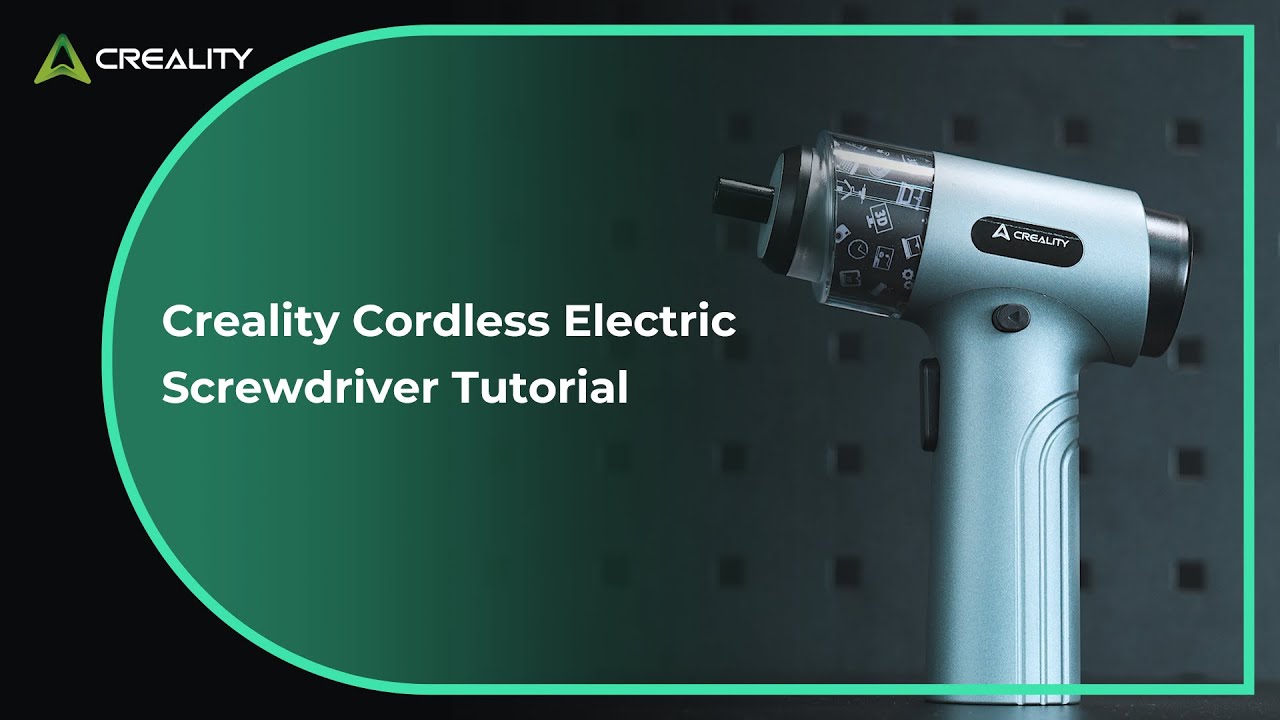 Your 3D Printer New Tool |The Cordless Electric Screwdriver - YouTube