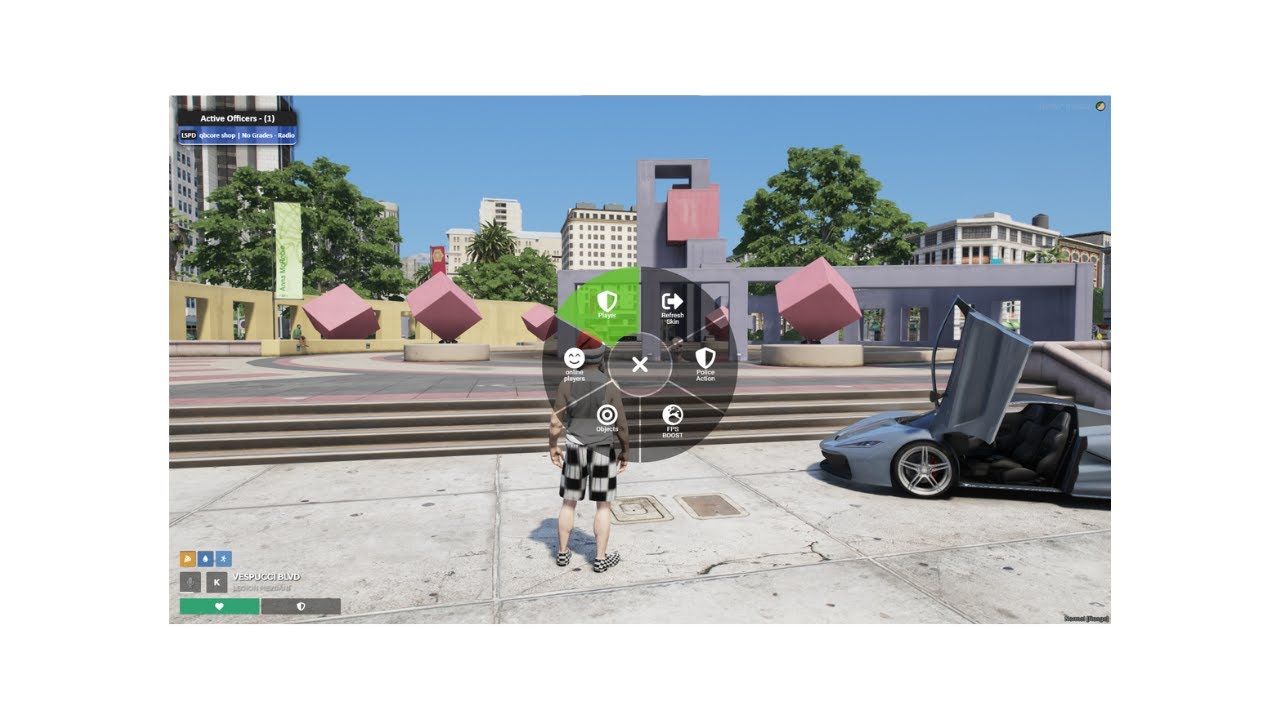 Fivem Radial menu | Fivem Script - YouTube
