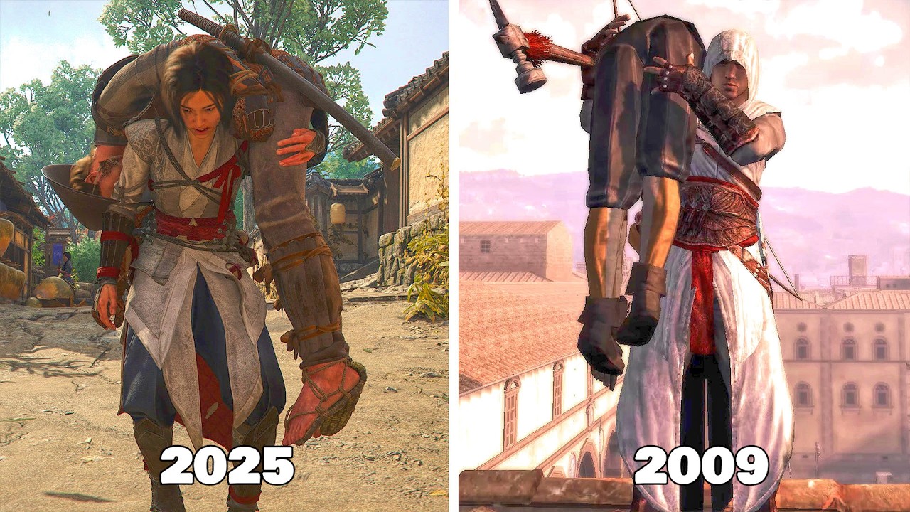 These Two Ubisoft Games Are 16 Years Apart.. - YouTube