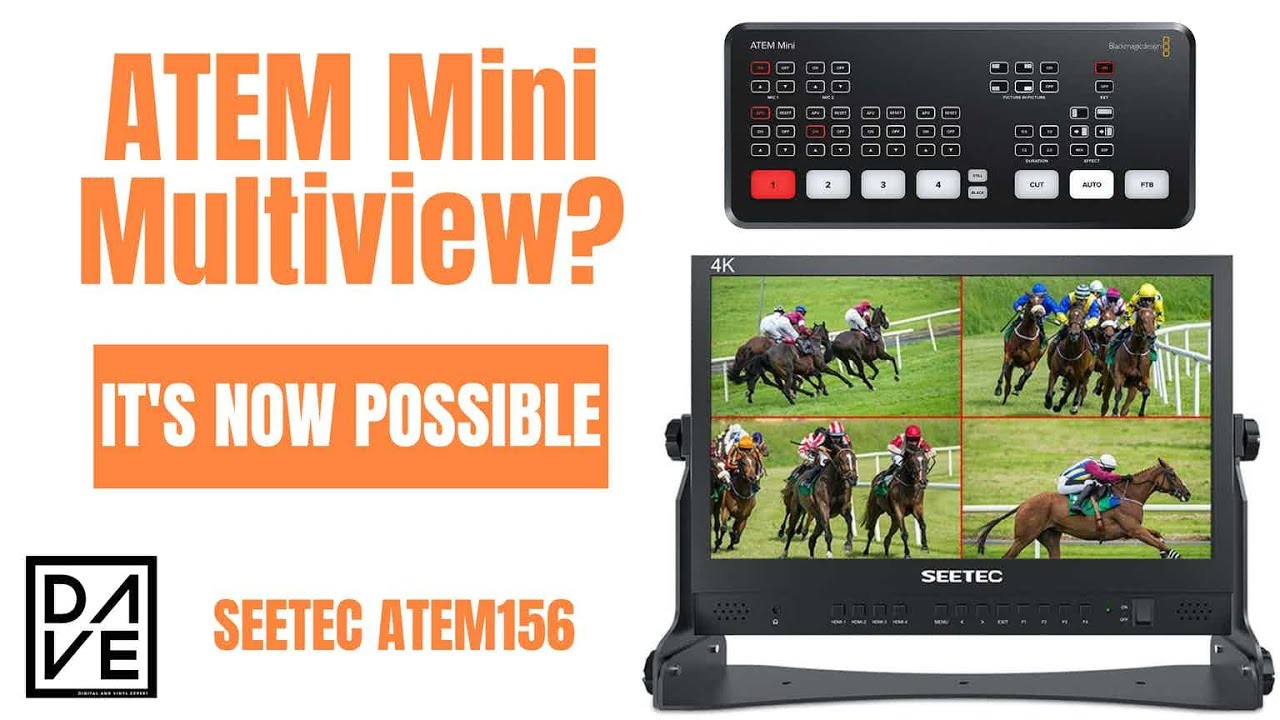 SEETEC ATEM 156 - The best view monitor made for the Black Magic Design ...