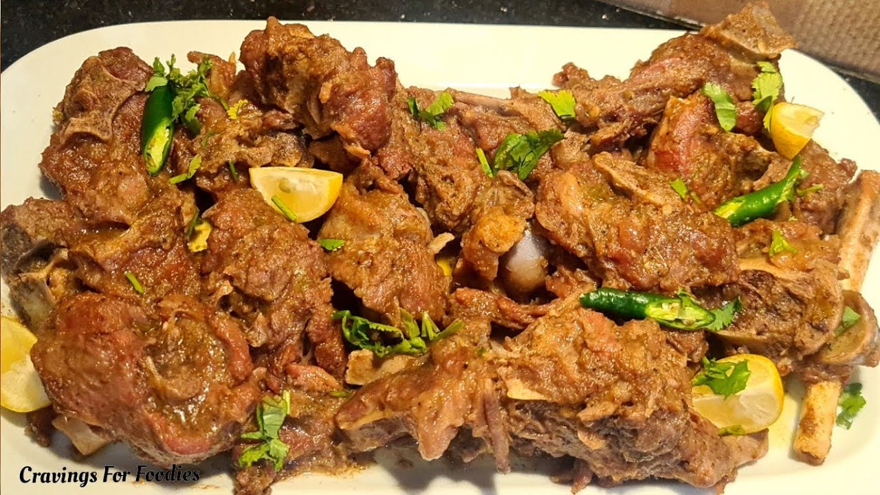 Black Pepper Mutton || Kali Mirch Wala Gosht @CravingsforFoodies - YouTube