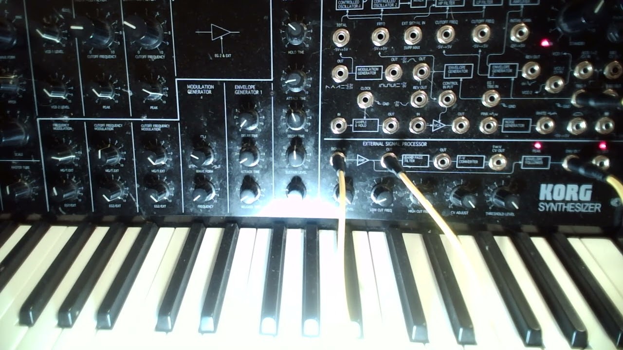 #2WireChallenge MS20 patch - YouTube