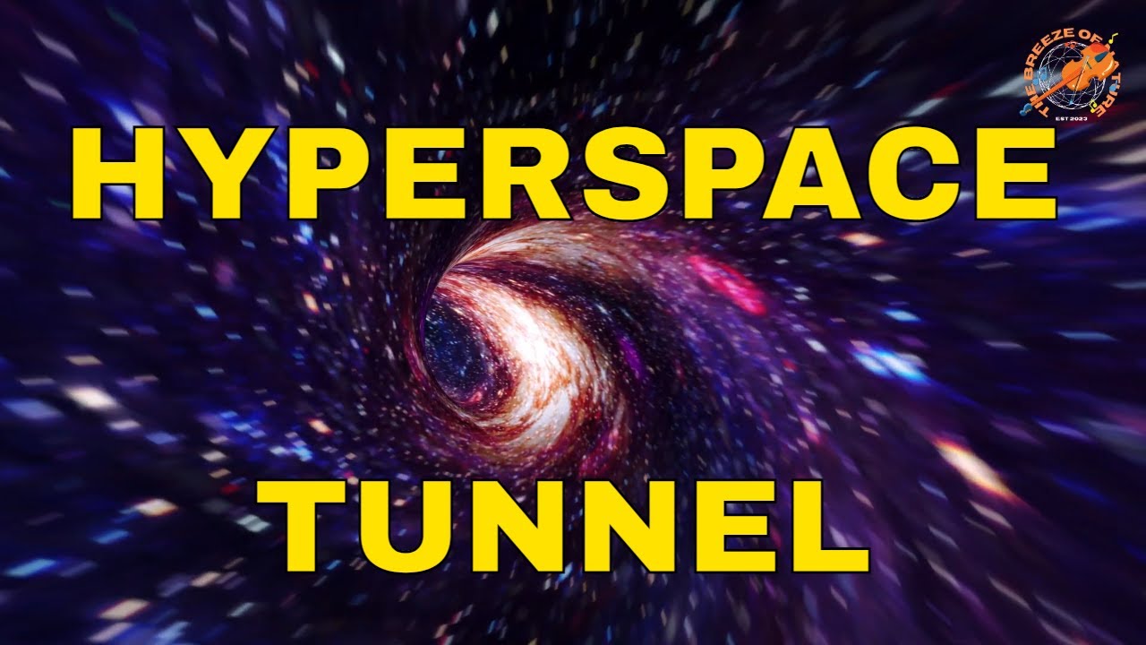 Embark on a Celestial Voyage: Hyperspace Tunnel Meditation - YouTube