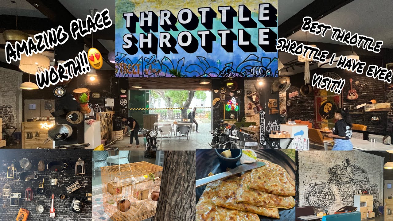 THROTTLE SHROTTLE cafe noida sector 132, house of rebels - YouTube