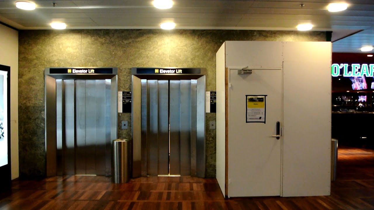 Elevator modernization @ Copenhagen Airport (CPH), Denmark - YouTube