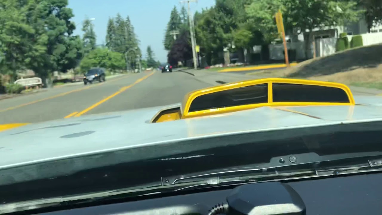 Functional Trans Am Shaker on a LT1 conversion - YouTube