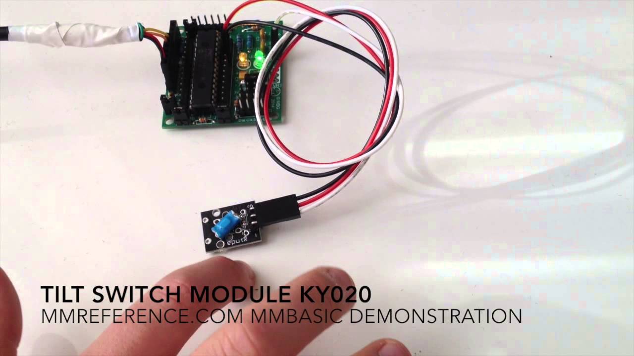Tilt Switch Module KY020 - YouTube