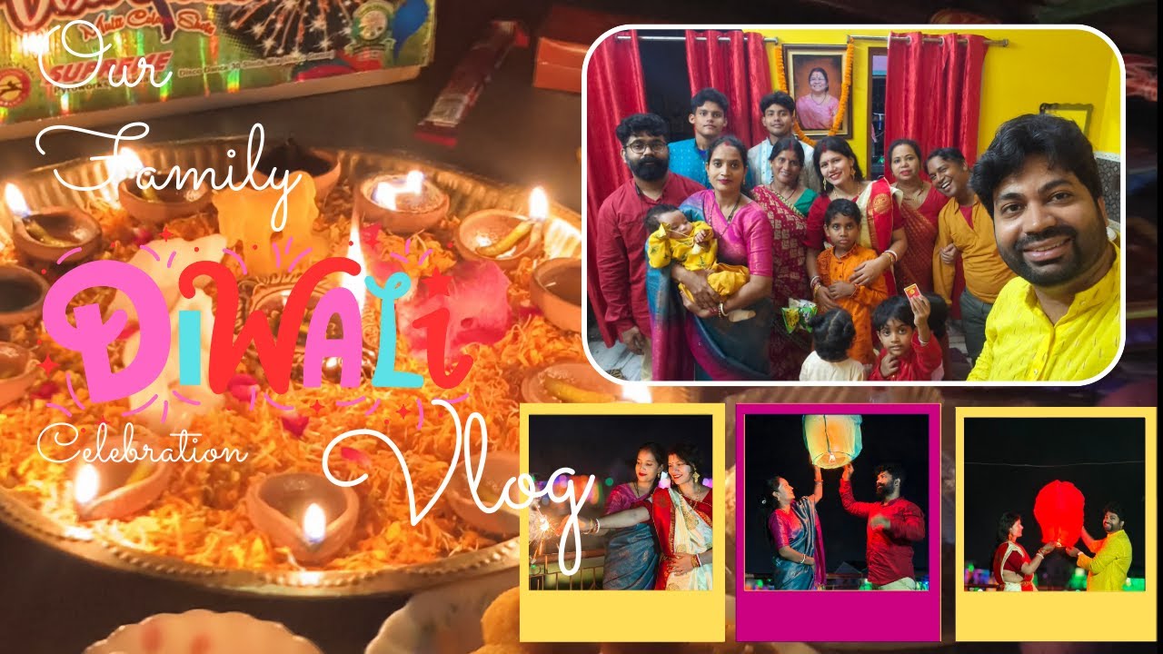 Epic Diwali 2024 Celebration |Barsha Vlog |Magical Moments ...
