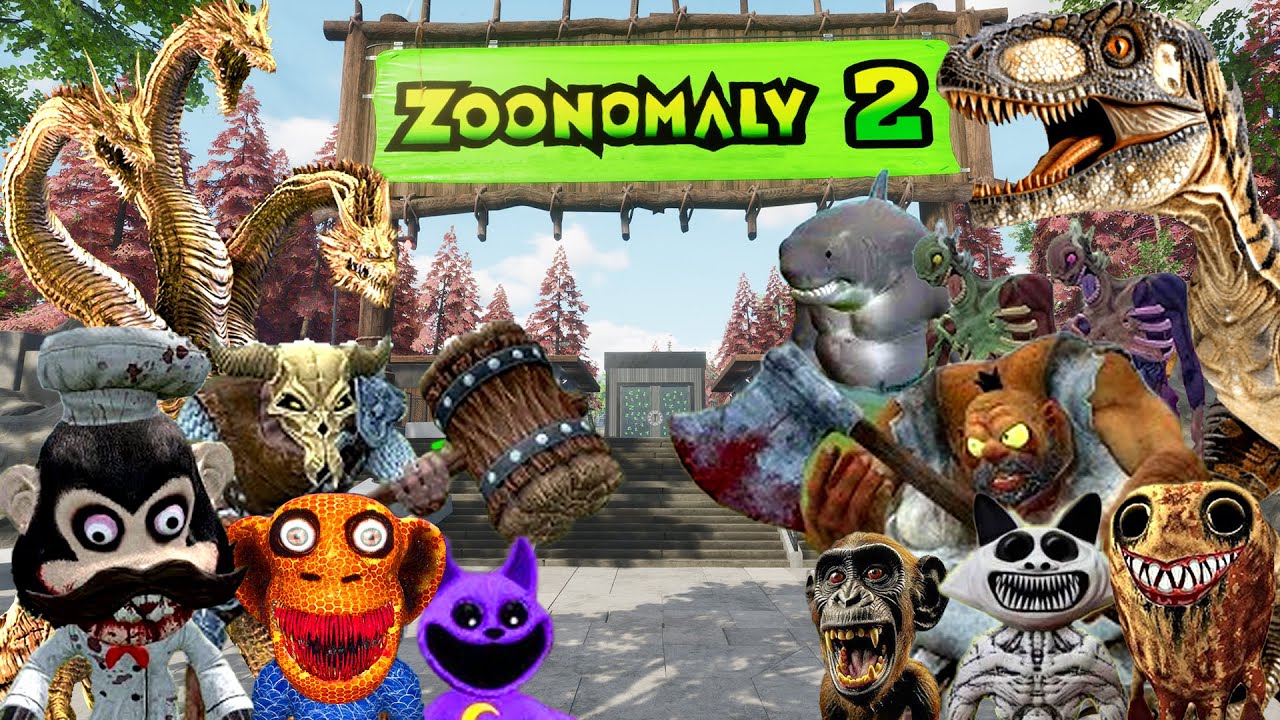 Zoonomaly 2 Official Teaser Trailer Game Play vs ZOOCHOSIS Oficial ...