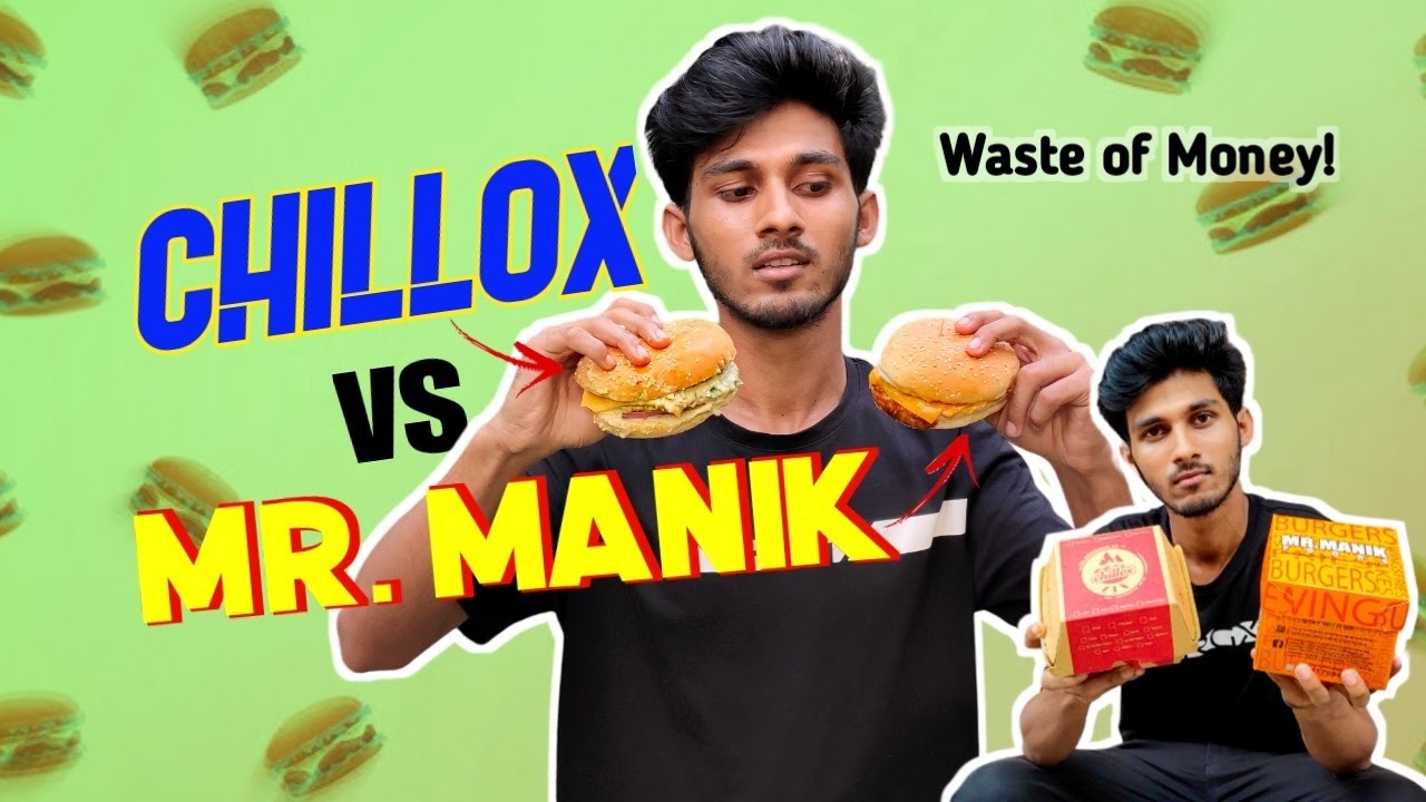 Chillox vs Mr. Manik | I Tried Best Burger in Bangladesh? | The Zahid ...
