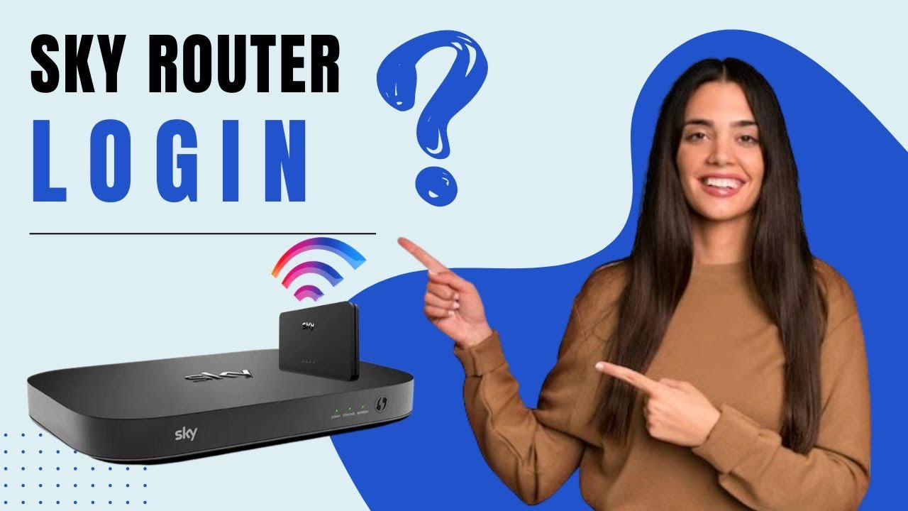 Sky Router Login - YouTube