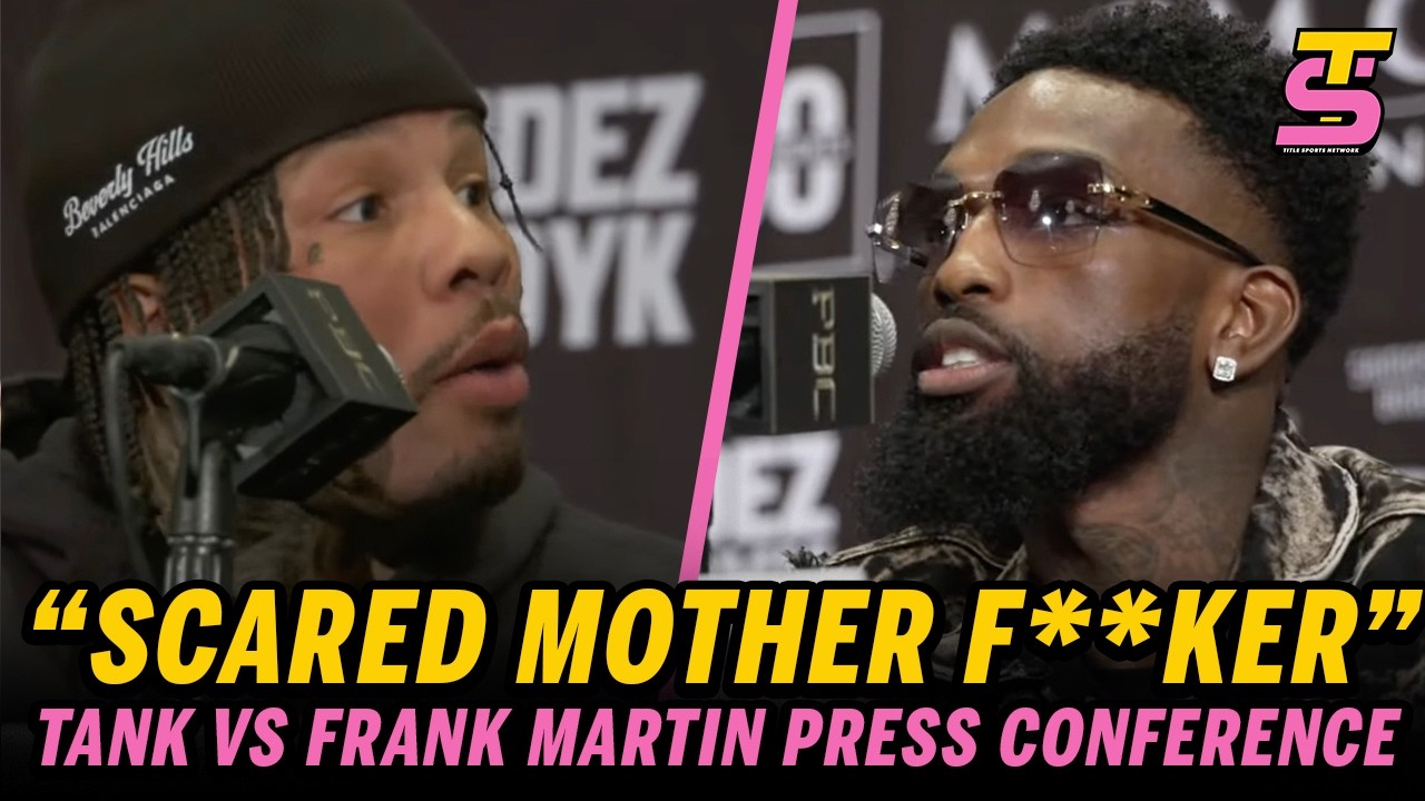 “SCARED MOTHER F**KER” Frank Martin mouths off with Gervonta Davis in ...