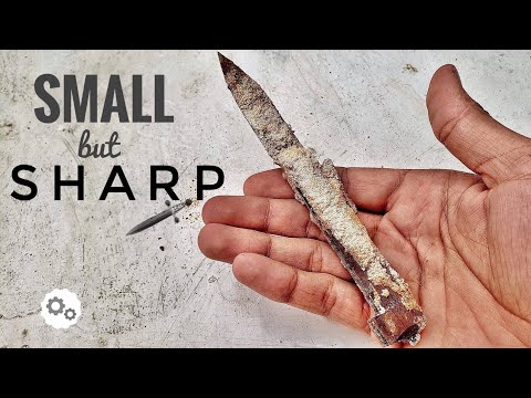 Rusty Pocket Knife Restoration | 15 MIN RESTORATION - YouTube