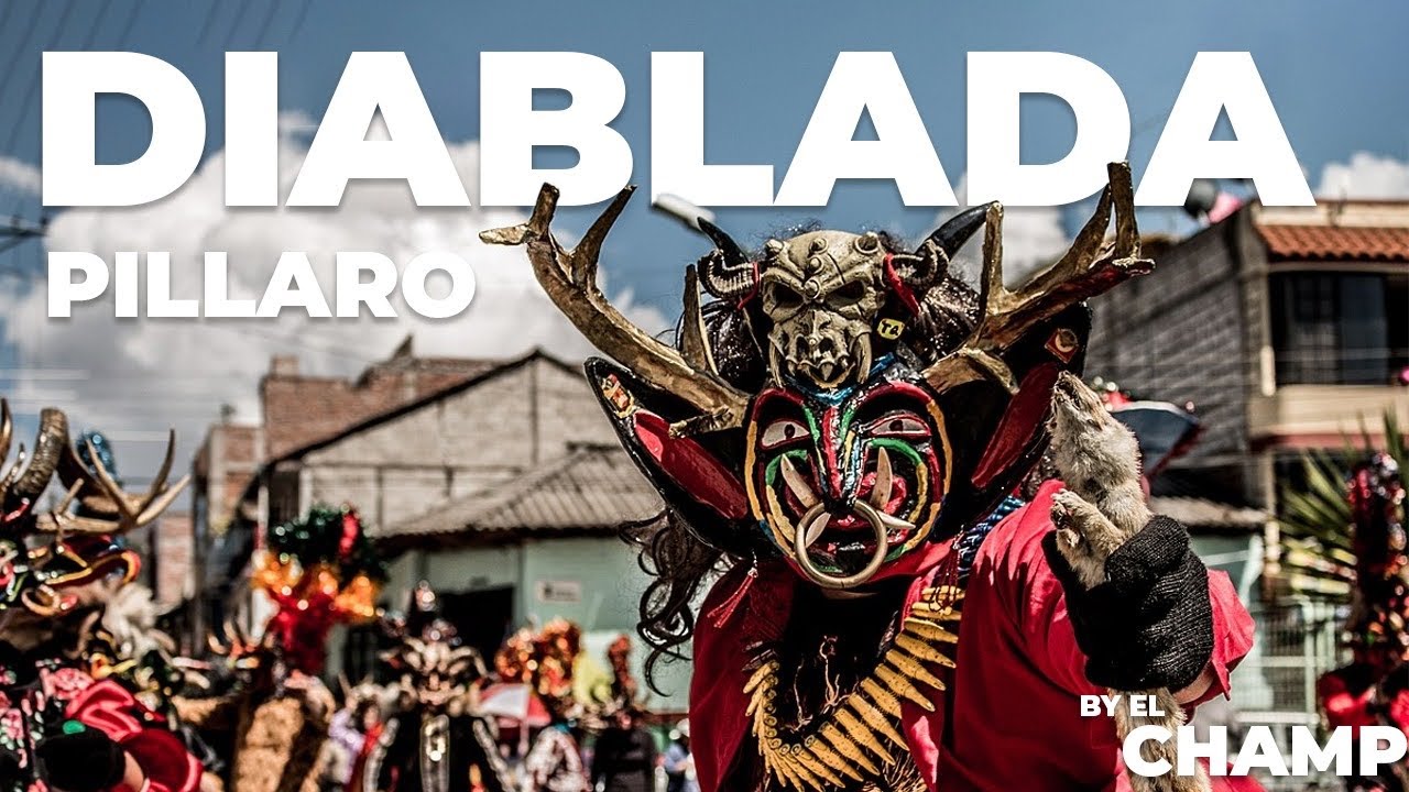 La verdadera Diablada Pillareña después de 3 años | El Champ - YouTube