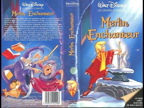 Walt Disney Merlin l'Enchanteur (1963)(Bande Annonce Pub VHS 1992)