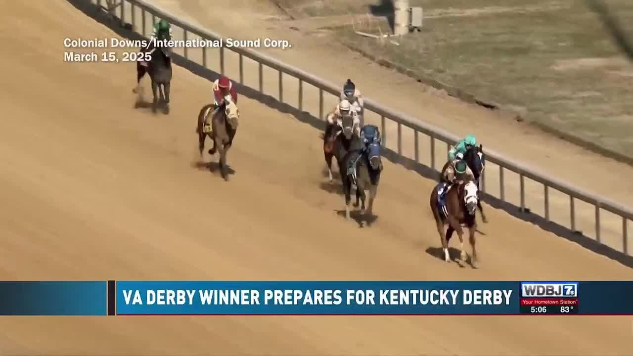Winning Virginia Derby Jockey Competes in Kentucky Derby - YouTube