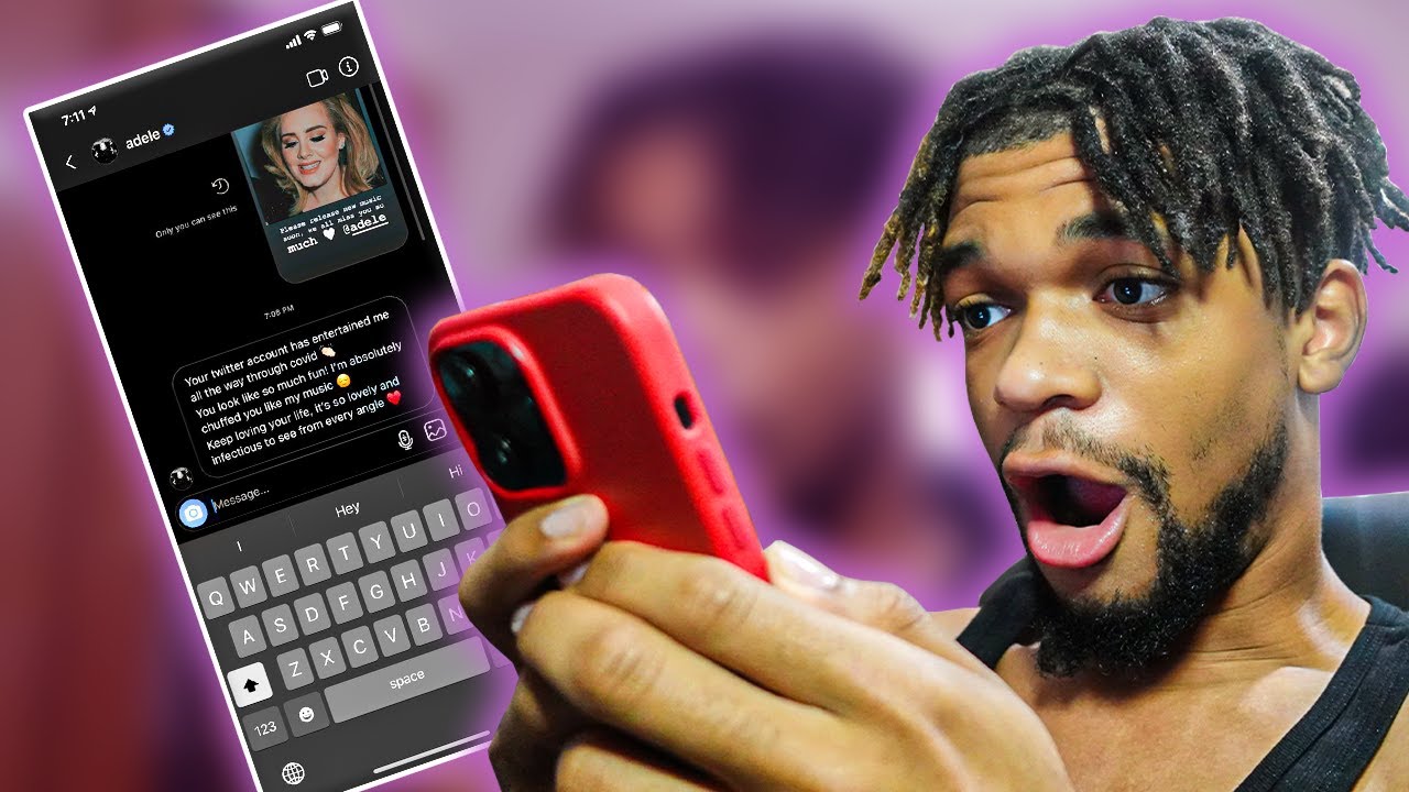 DM'ing 100 CELEBRITIES TO SEE WHO WOULD REPLY **It Actually Worked ...
